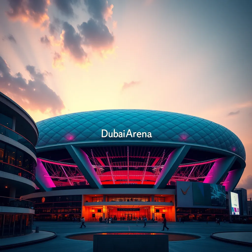 Exploring Dubai Arena: Architecture, Economy, and Culture