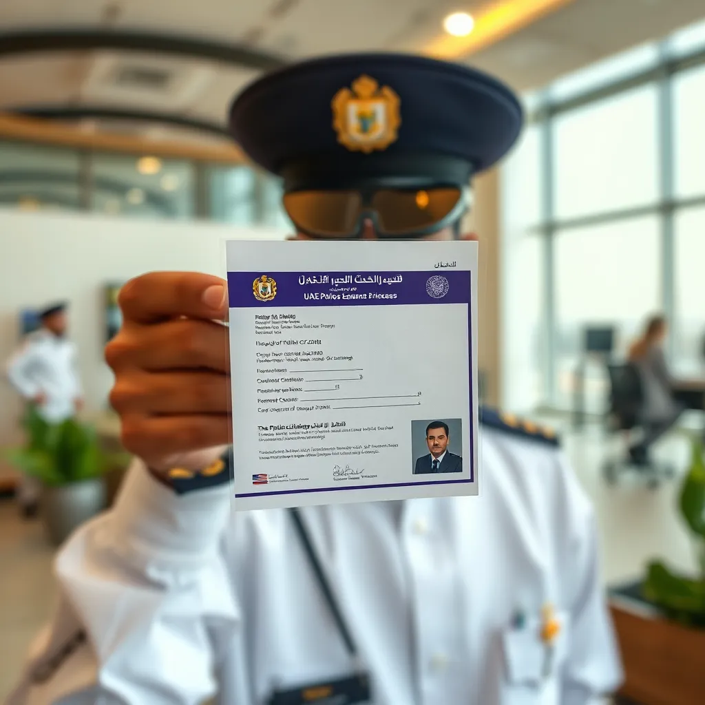 Navigating the UAE Police Clearance Process in 2023