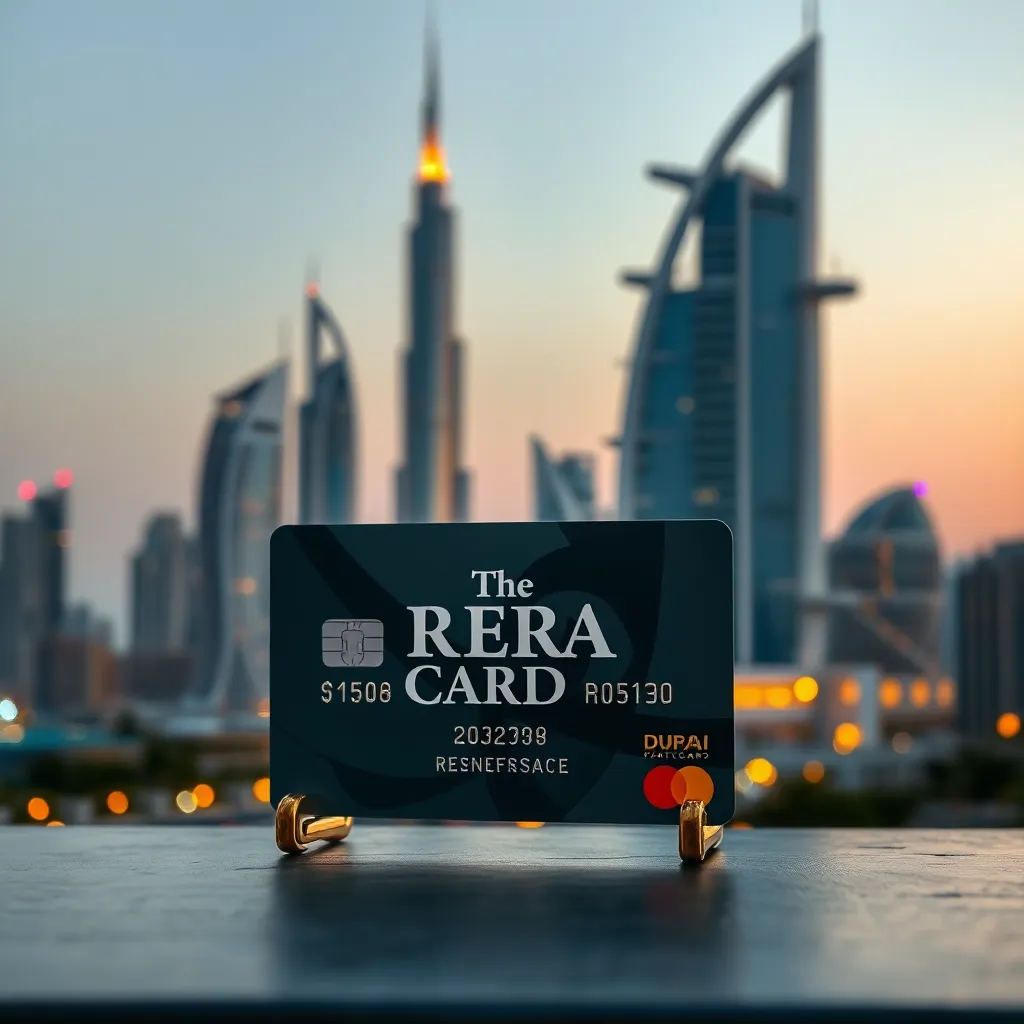 Understanding the RERA Card in Dubai's Real Estate Sector